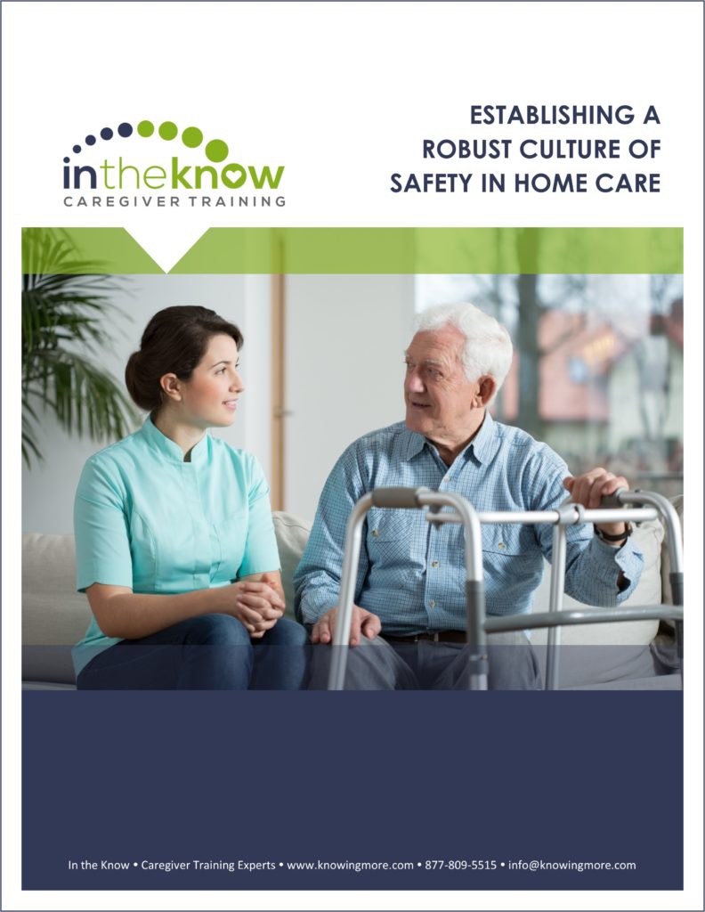 Reports & Webinars Test - In The Know Caregiver Training